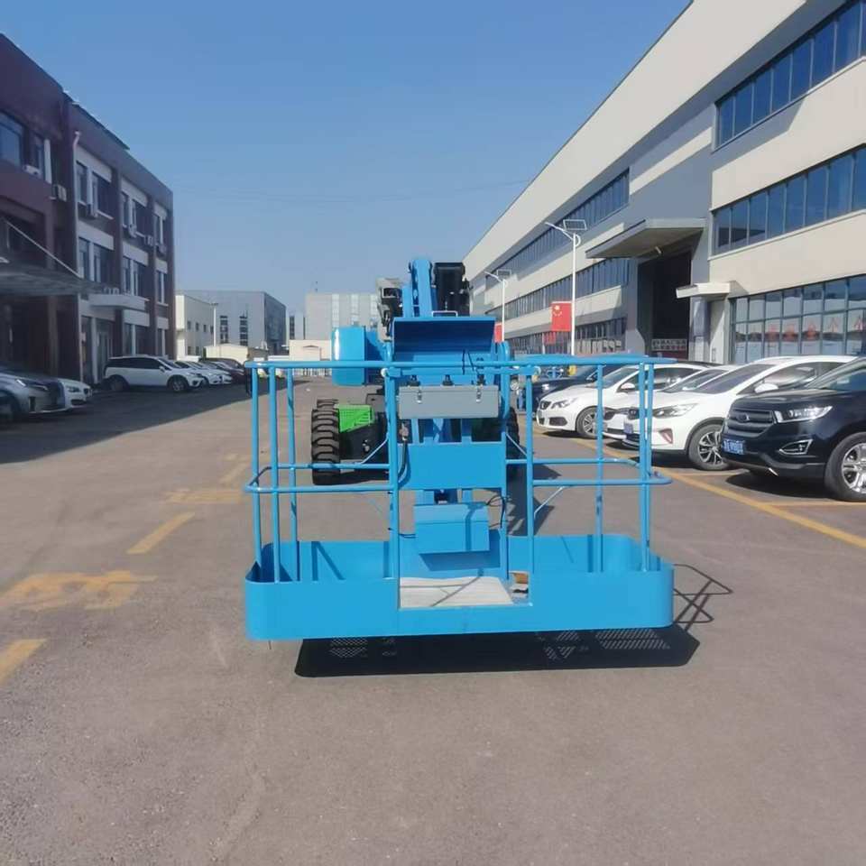 Ultra Compact Electric 22m Articulated Boom Lift Minimal Turning Radius ...