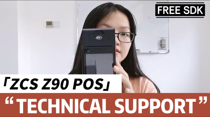 ZCS Z90 Android 12.0 GO 4G WIFI Android Handheld POS EDC card swipe ...