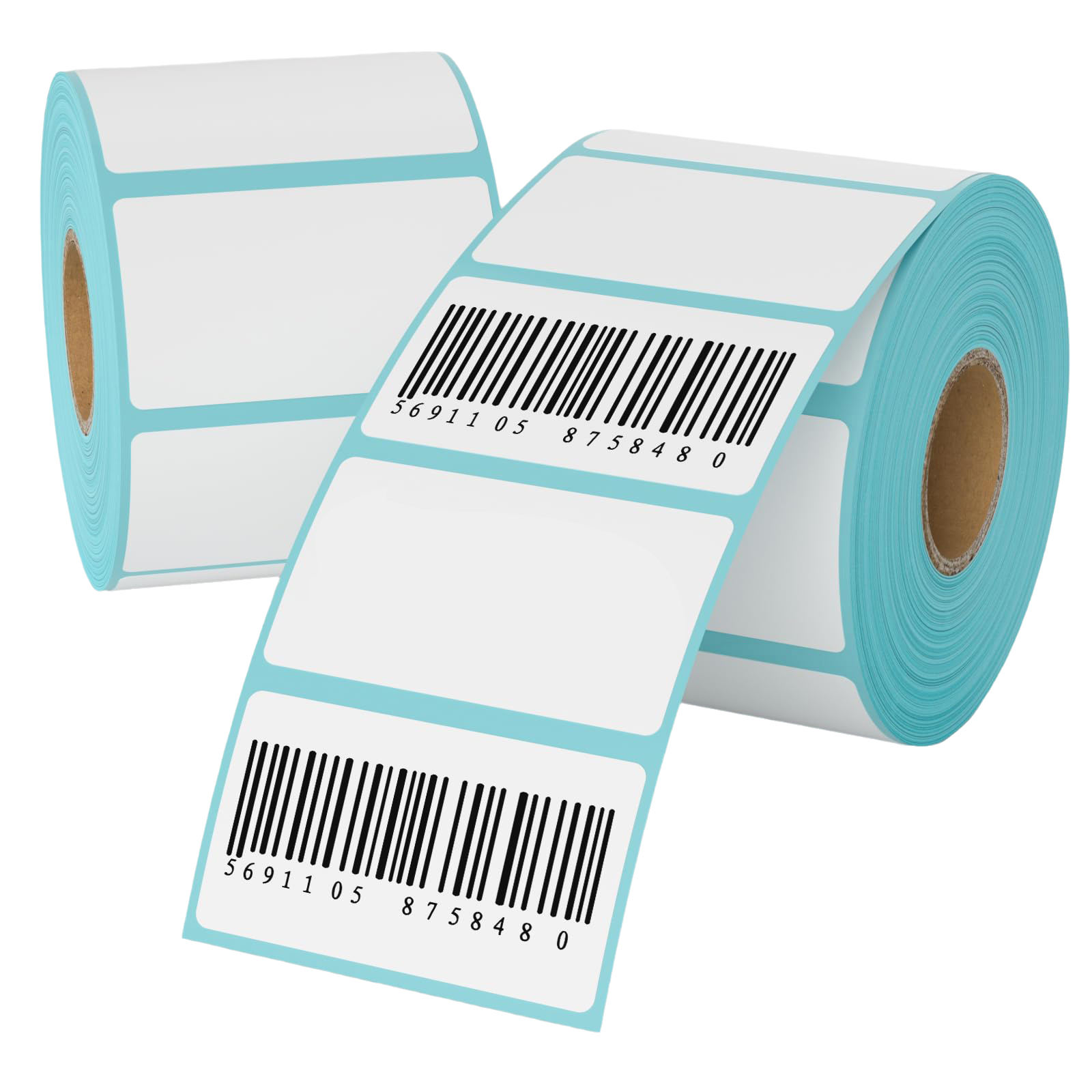 Custom Waterproof Thermal Shipping Label Sticker Barcode
