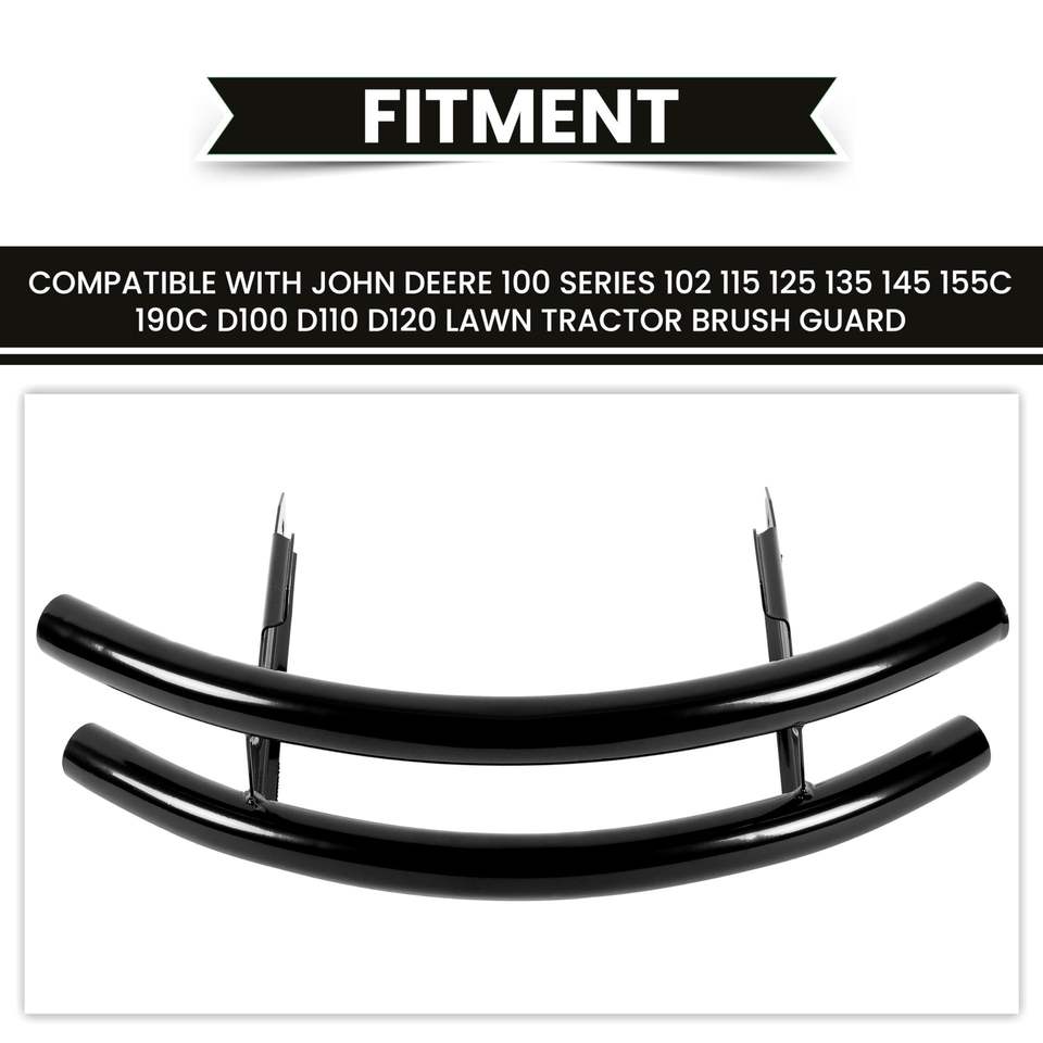 2-bar Front Bumper Guard for John Deere 100 Series Tractors