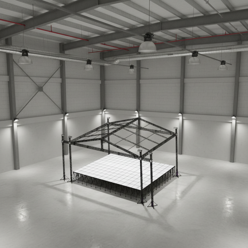 19*12*10m New Design High Quality Factory Price Top Aluminum Box Truss ...