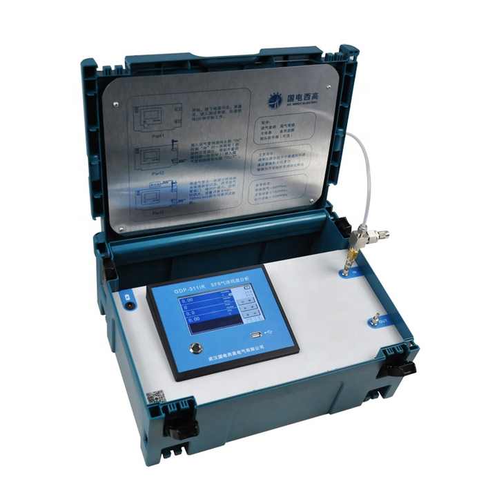 HV HIPOT on-Site SF6 Gas Purity Tester GDP-311IR Portable Gas Analyzer