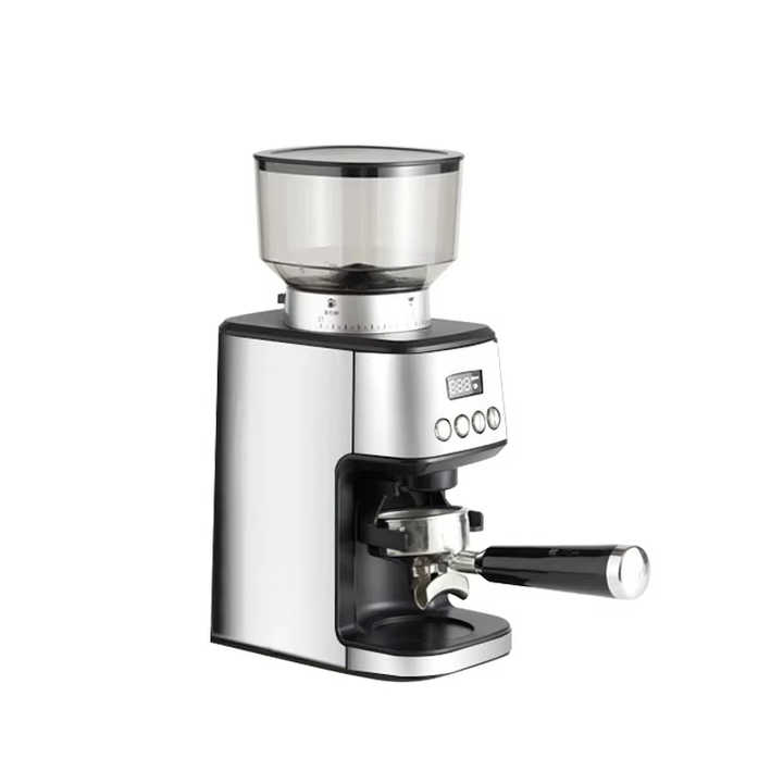 Electric Espresso Steel Burr Coffee Bean Machine Small Coffee Grinder ...