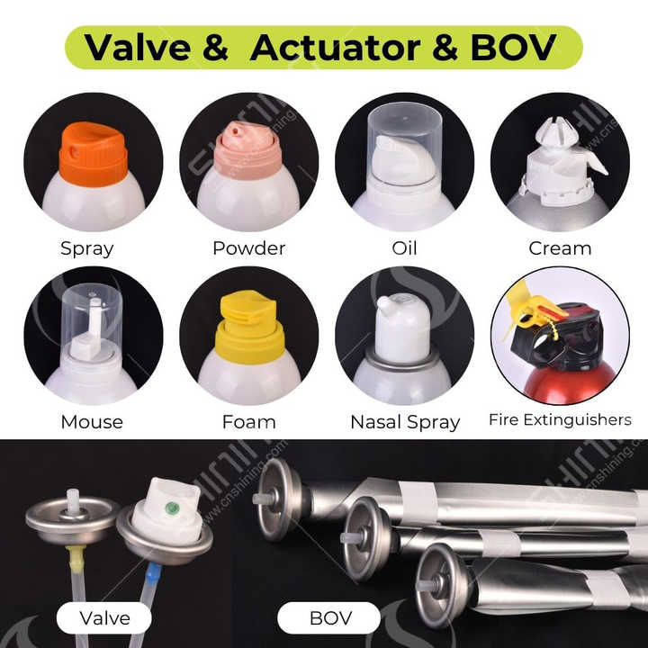 Fast Shipment Continuous Spray 20mm Aerosol Can Valve NV20-ST