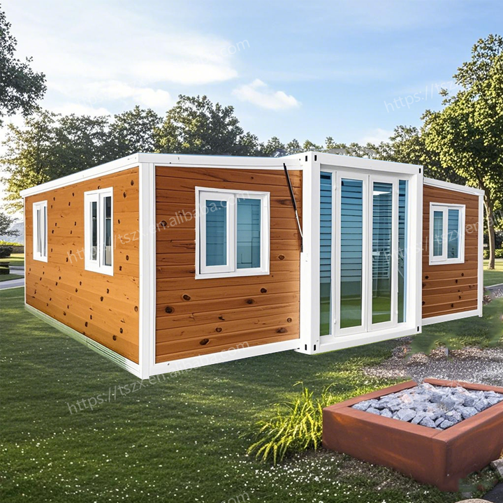 Portable Foldable House Mobile Home 20ft 40ft Expandable Container ...