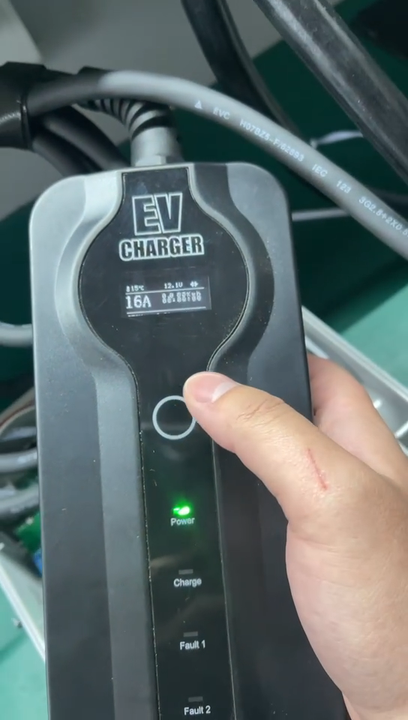 GBT Level 2 Portable EV Charger 16 Amp - Home Use Electric Vehicle ...