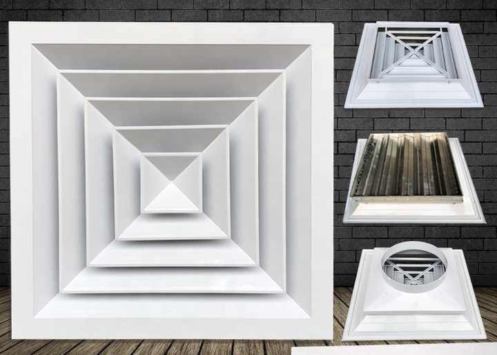 Square Air Diffuser - Efficient Ventilation Solutions
