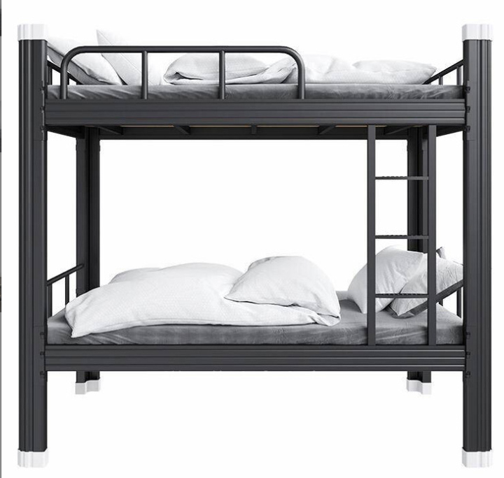 Commercial Steel Double Decker Bunk Bed for Adults & Students