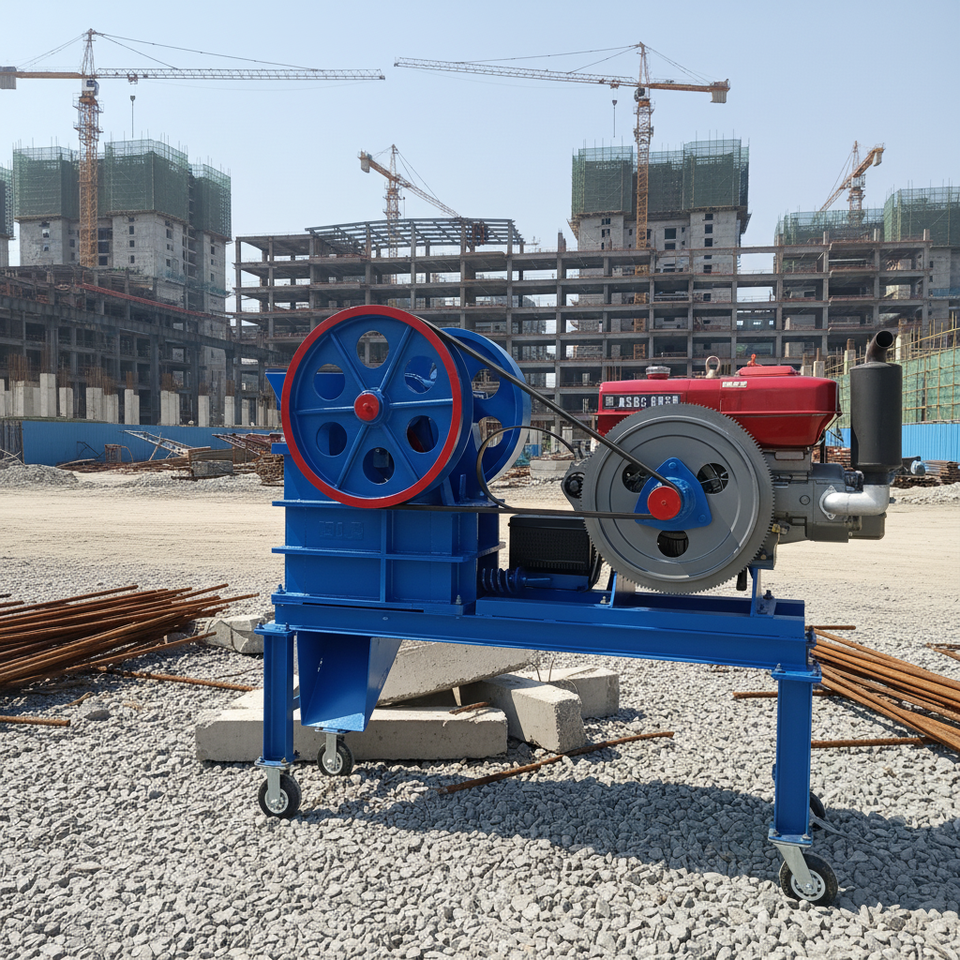 Portable 200x350 Mobile Jaw Crusher: High-Productivity Rock Crusher ...