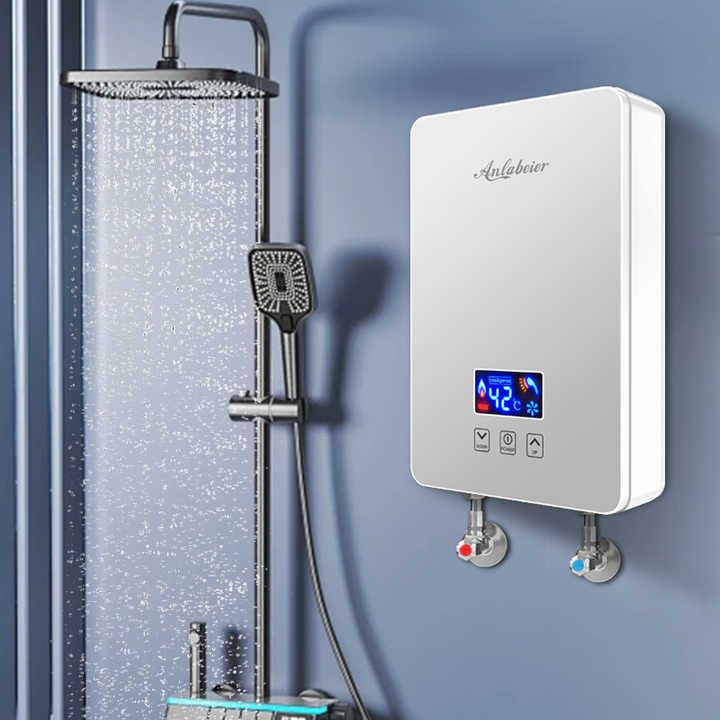 CE Approved 220V Instant Electrical Tankless Hot Water Heater Good Quality for Kitchen Bathroom ...