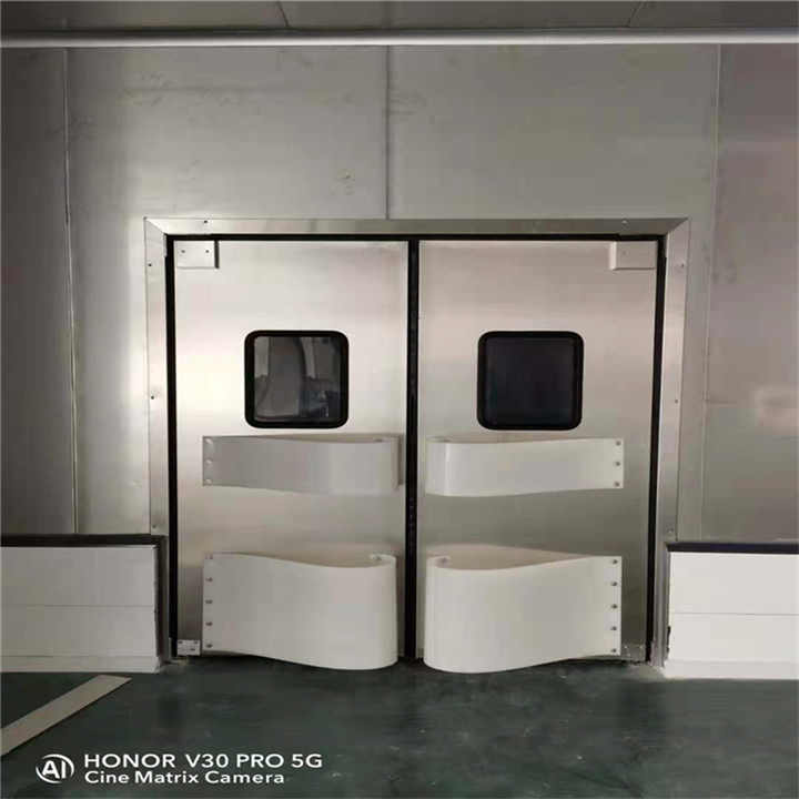 Commercial Kitchen Double Acting Traffic Swing Door for Restaurant Two ...