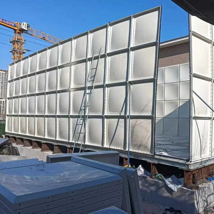 FRP Insulated Water Tank Outdoor Fiberglass Tanks Water Storage Modular ...
