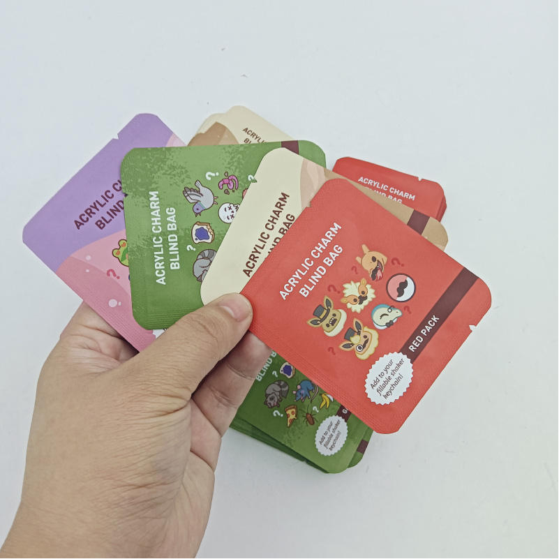 Custom Blind Bags - Moisture Proof Pouches for Keychains