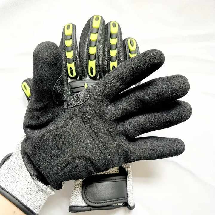 OEM CE 4542D Anti-Collision Safety Gloves Impact-Resistant Cut ...