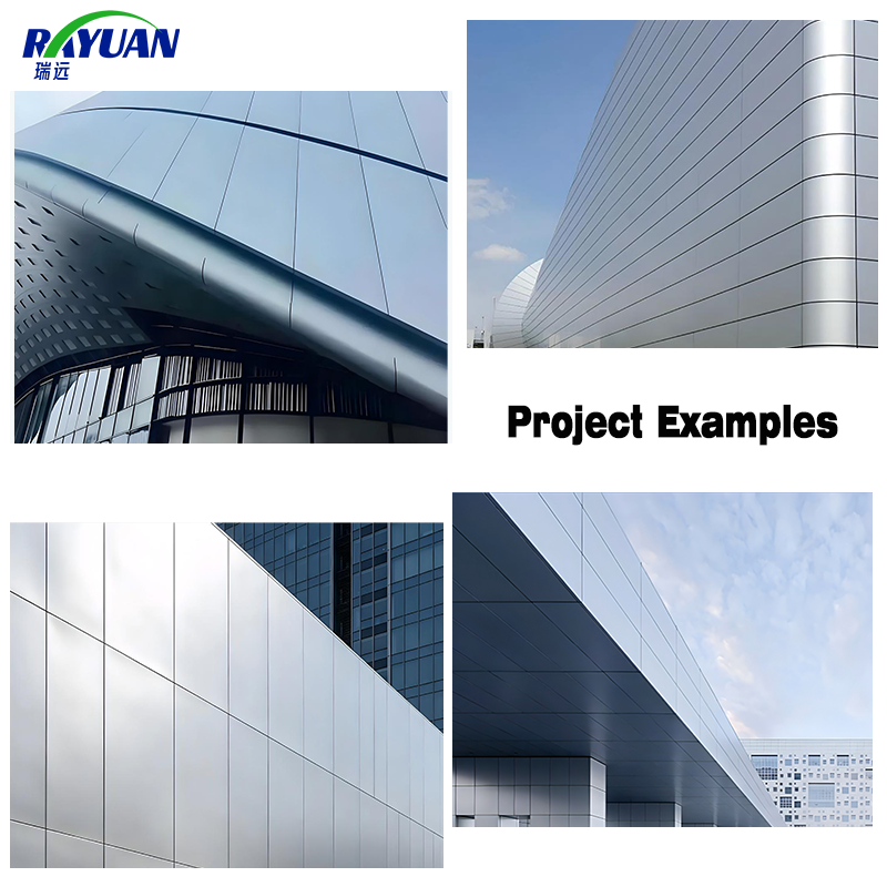 Modern Aluminum Curtain Wall Solid Cladding for Hotel & Hospital ...