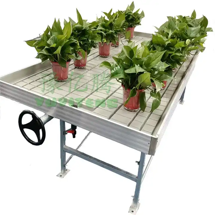 Complete Ebb and Flow Rolling Bench Hydroponic Grow Table Flood Table ...