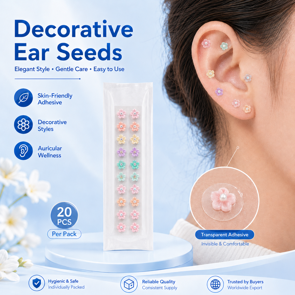 Wholesale Resin Ear Seeds Auricular Point Sticker Ear Acupuncture Point ...