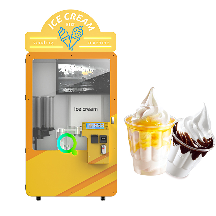 2025 Ice Cream Machine - Vending Machines with Touchscreen & Wi-Fi