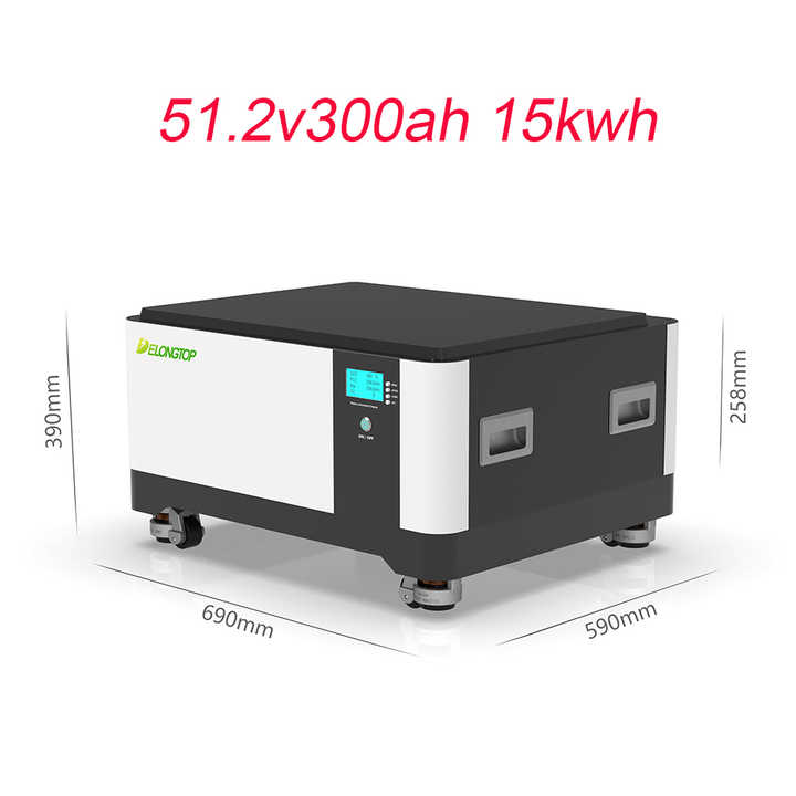 Stackable Battery 15 kwh 48v 300ah Lifepo4 Battery for Home Energy ...
