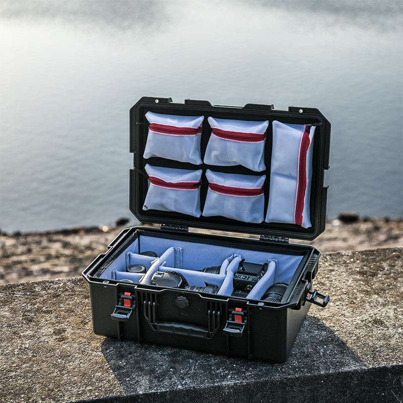 GLARY Heavy Duty Hard Plastic Photography Equipment Storage Case Box ...