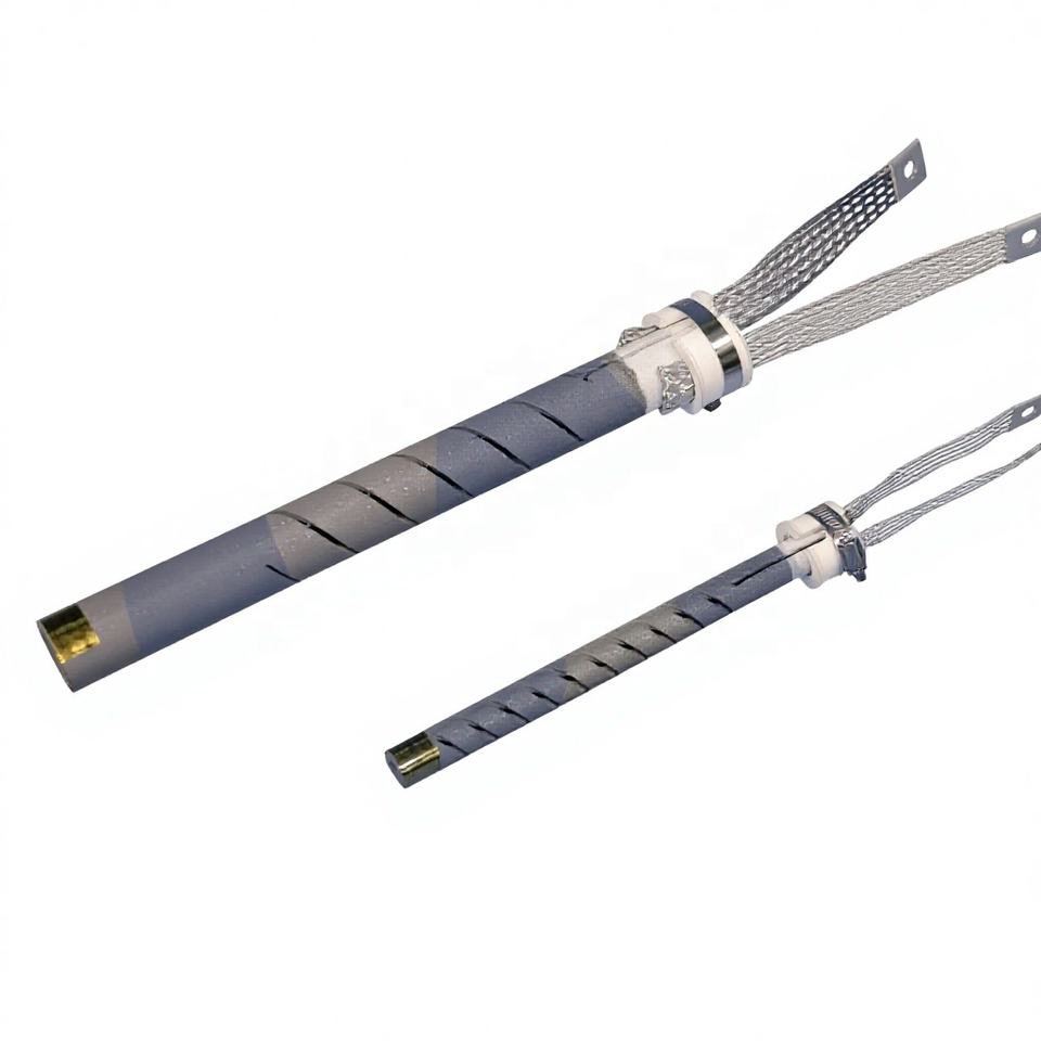 Rod Silicon Carbide Tubular Heating Element up to 1400C High-Accuracy ...