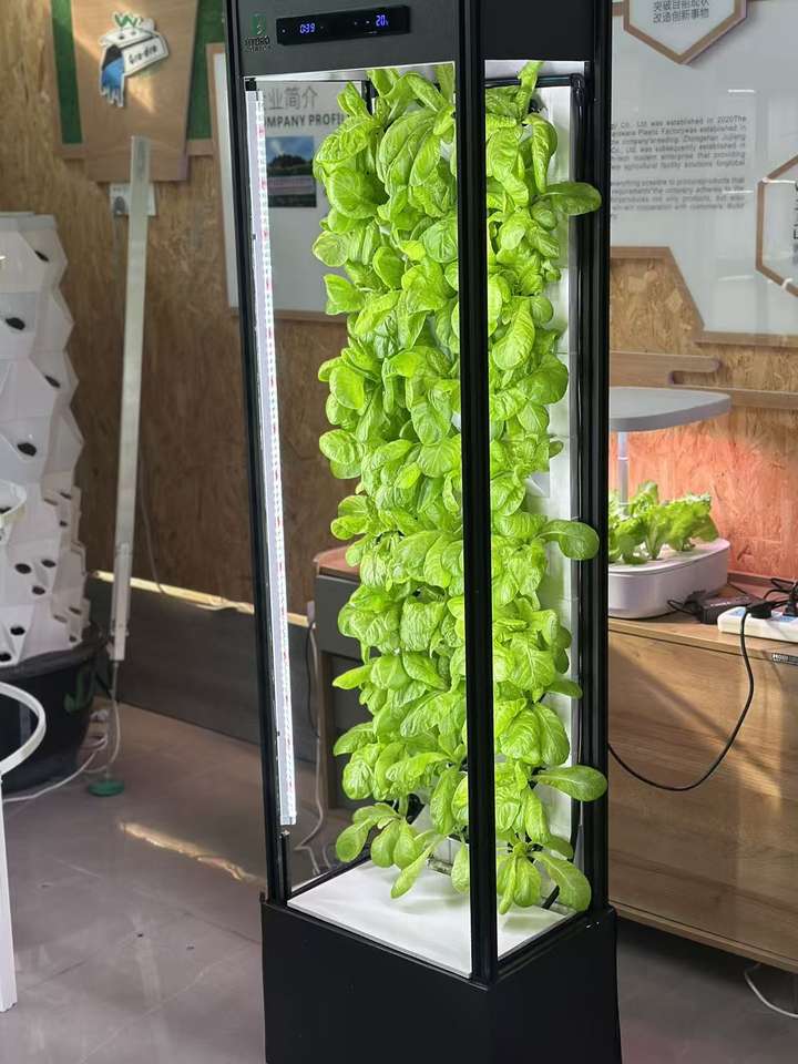 Indoor Greenhouse Cabinet Hydroponics System with Grow Light Indoor ...