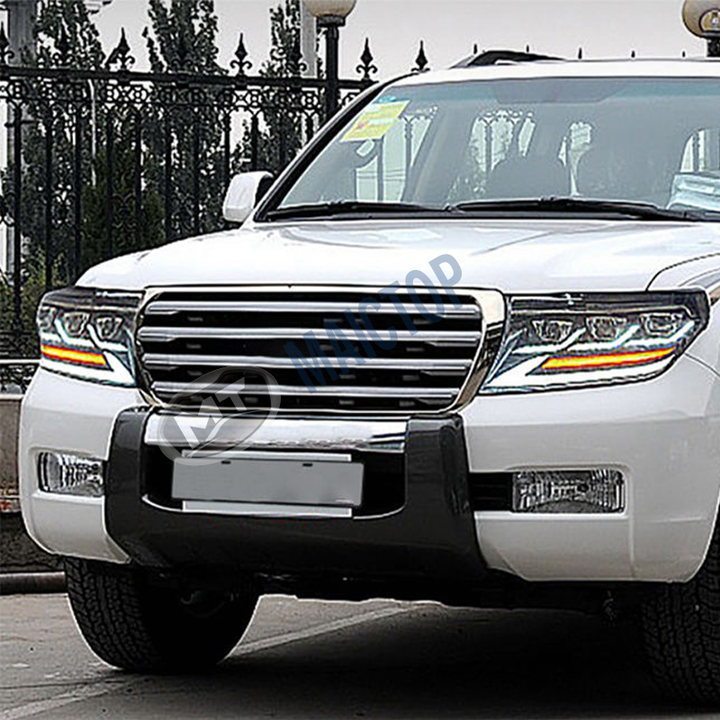 Maictop Car Facelift LED Matrix Lens Headlights for Land Cruiser 200