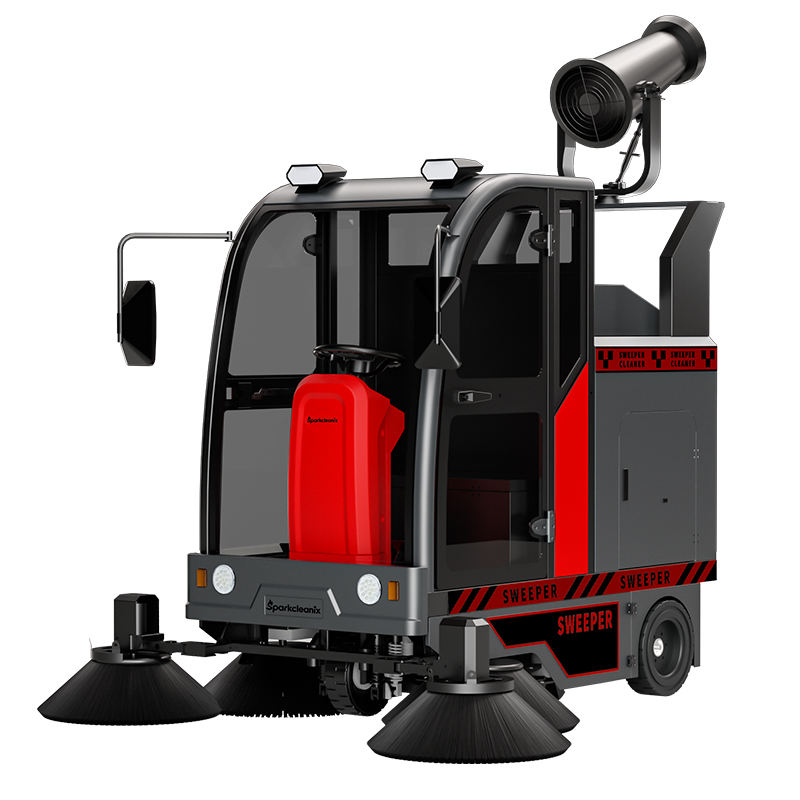 Professional Street Road Sweep Dust Collection Device Automated Battery ...