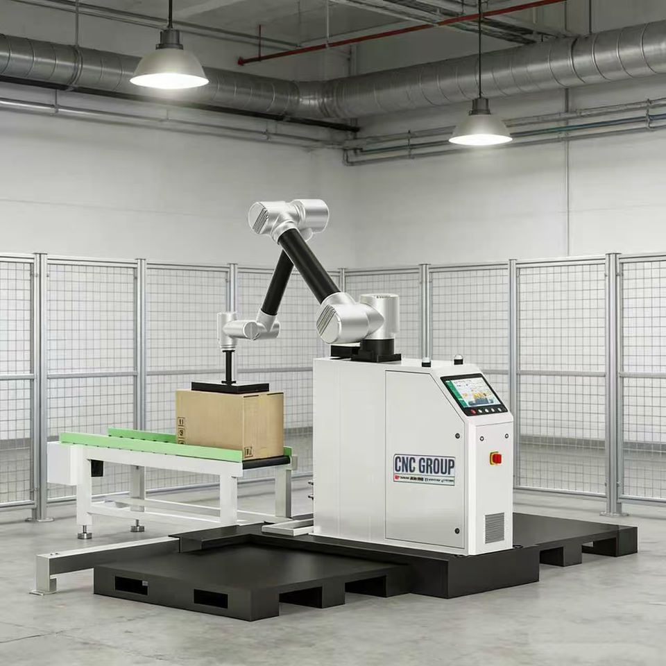 A Six-axis Collaborative Robot Arm Performs Stacking Operations for 30 ...