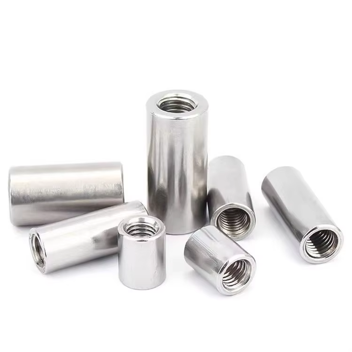 M3 M4 M5 M6 M8 M10 304 Stainless Steel Welding Nuts Lengthen Round Nut Connection Nut| Alibaba.com