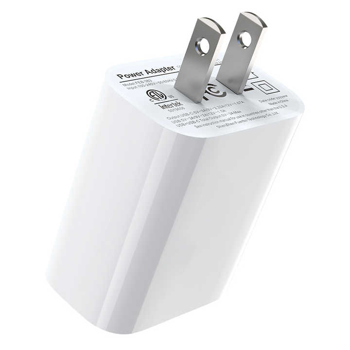 Wholesale 20W USB Custom Logo Type C PD Fast Chargers QC3.0 ETL FCC ...