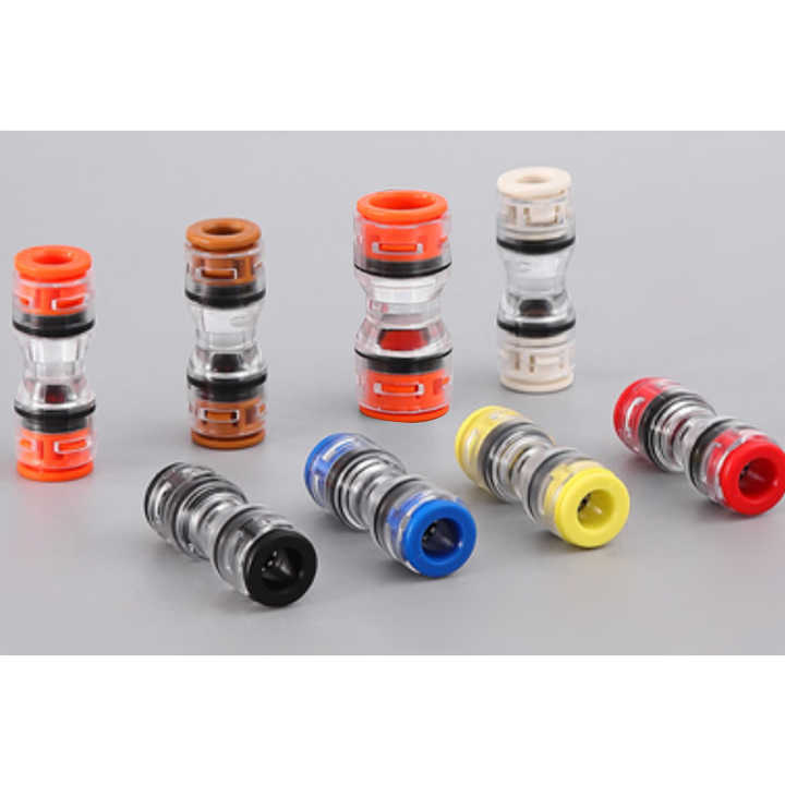 Microduct Straight Connector for FTTH Network for Fiber Home Deployment Air Blowing Feature High ...