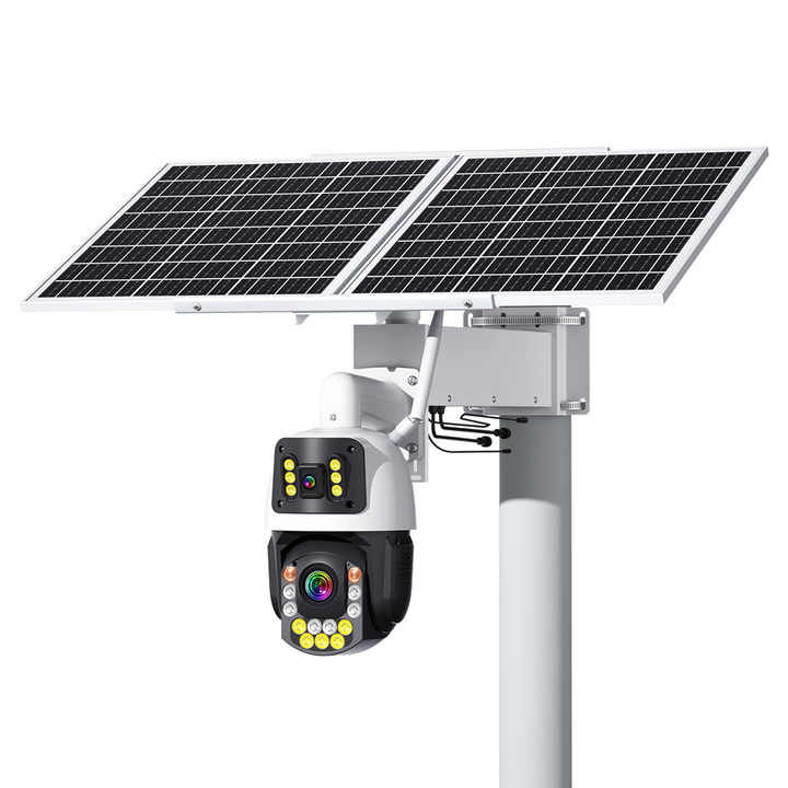 4K Wireless Solar 50X PTZ CCTV Security Camera with Laser Light
