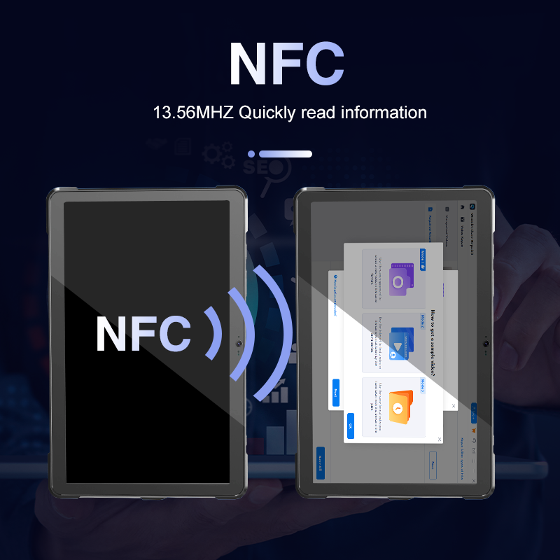 Rugged Tablet PC Slim Rugged Sealed 9" Inch IP68 Waterproof Android 13 ...