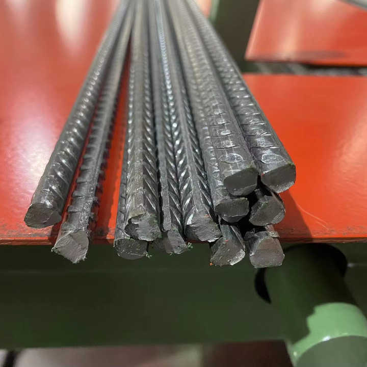 5-16mm Wire Rib Angle Iron Rod Cold Roll Ribbed bar Making Machine ...