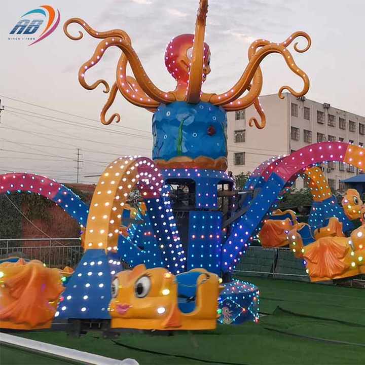 Rotary Big Octopus - Fun Fairground Attraction for Sale
