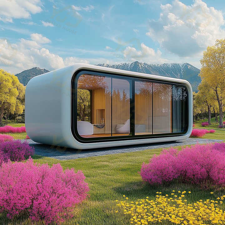 Ready Made Prefab Apple Pod Prefabricated Home Tiny Homes Apple Cabin ...