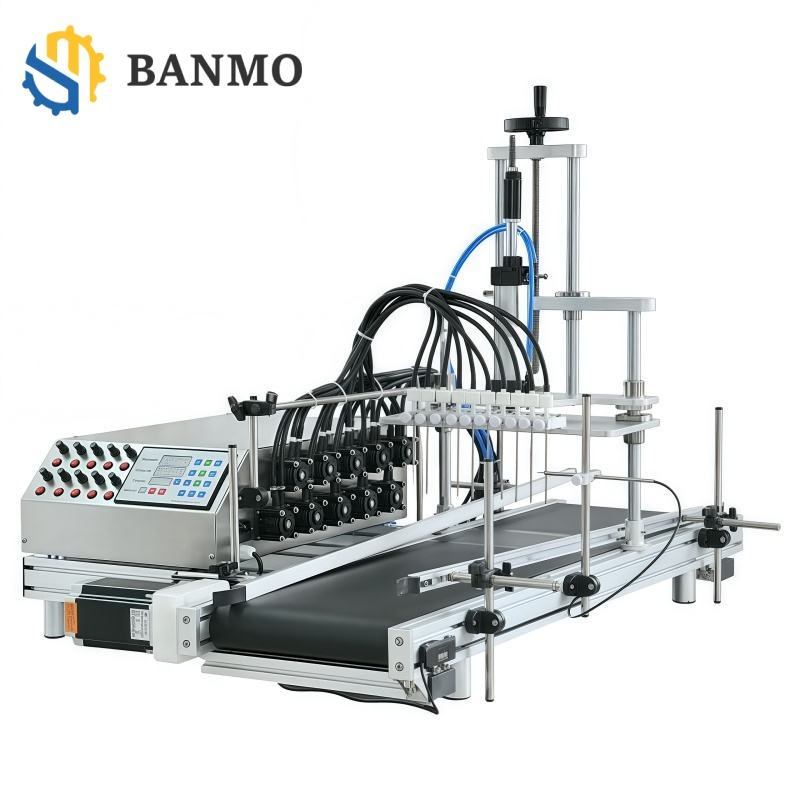 2026 New Semi-Automatic 10 Head Peristaltic Liquid Filling Machine ...