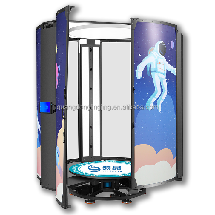 1800W Fast Scanning 3D Portrait Scanner Exceptional Accuracy 360 ...
