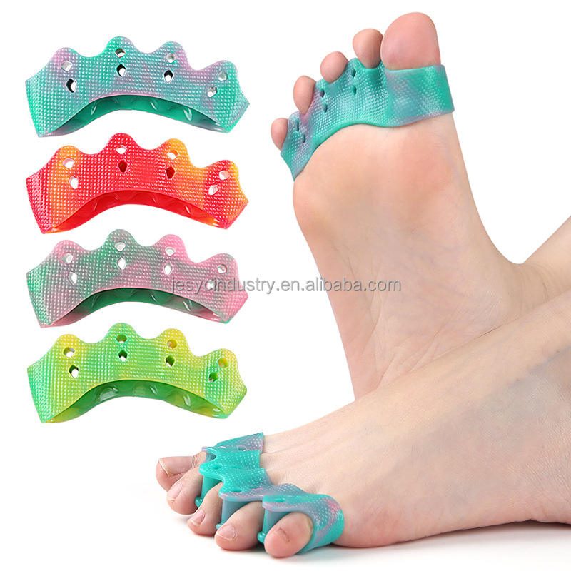 Silicone Foot Care Bunion Splint Toe Protector Pedicure Toe Separator ...