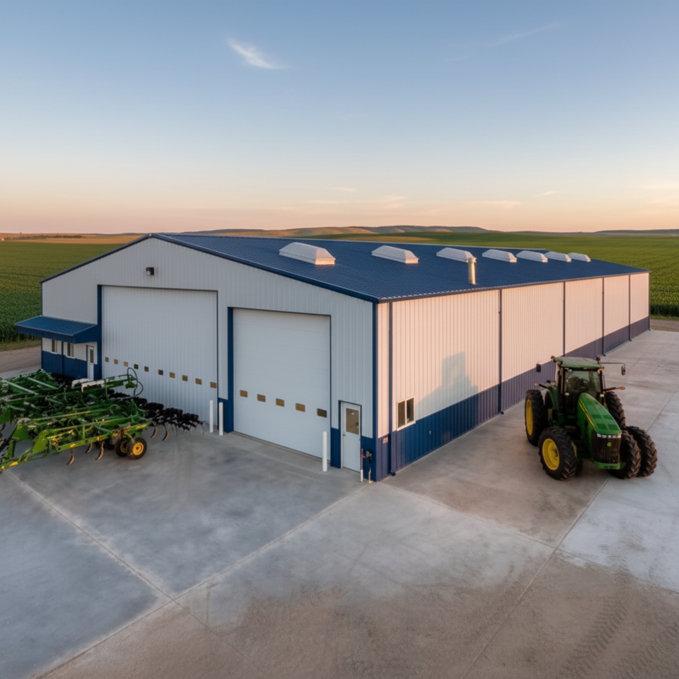 Modern Heavy Pre-Engineered Steel Structure Warehouse Building Prefab ...