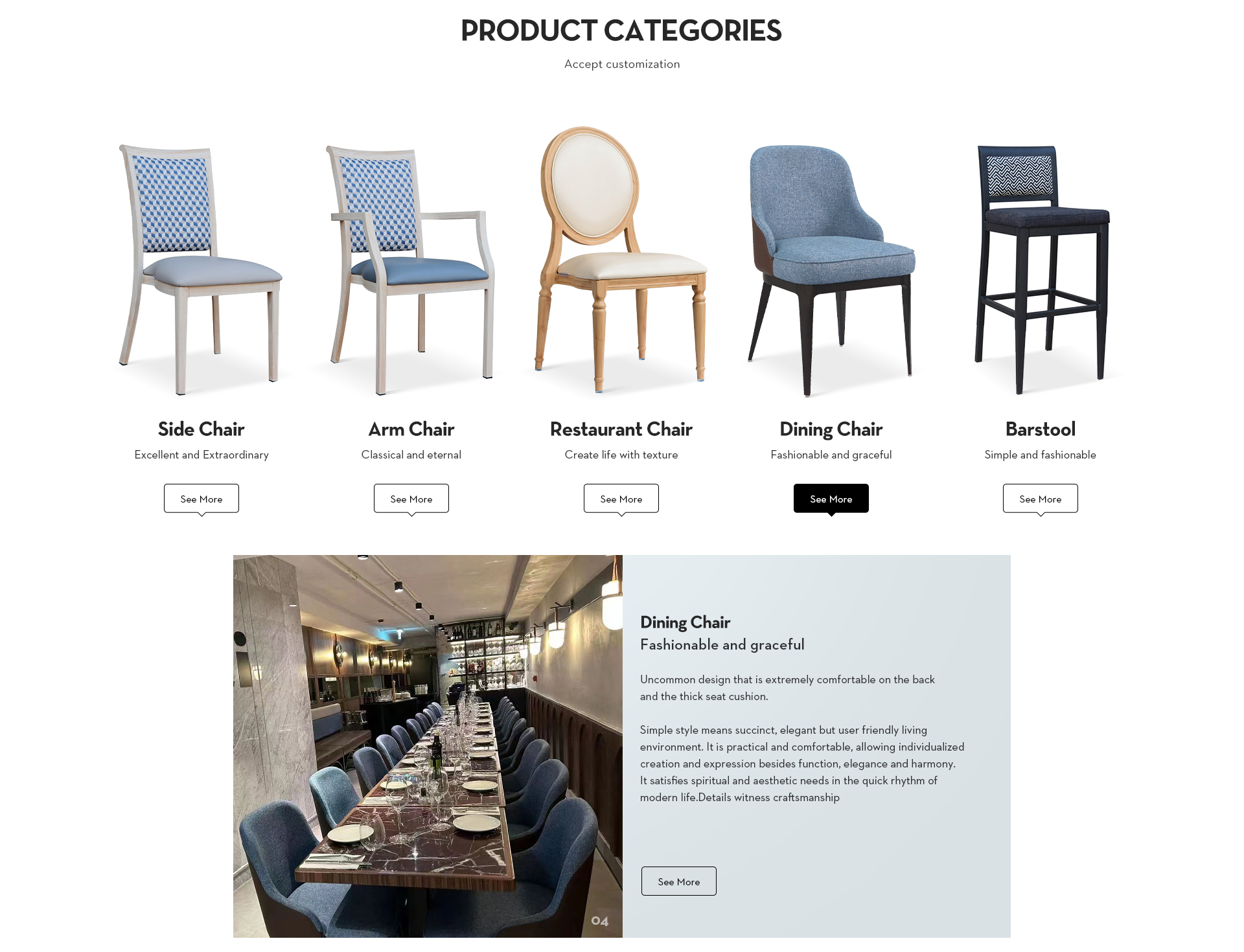 Heshan Ysl Furniture Co., Ltd. - Hotel Chairs, Restaurant Chairs
