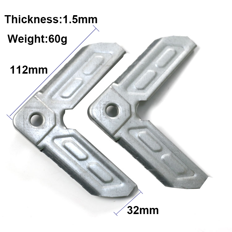 Galvanized Steel TDC TDF Duct Flange Corner for Efficient HVAC System ...