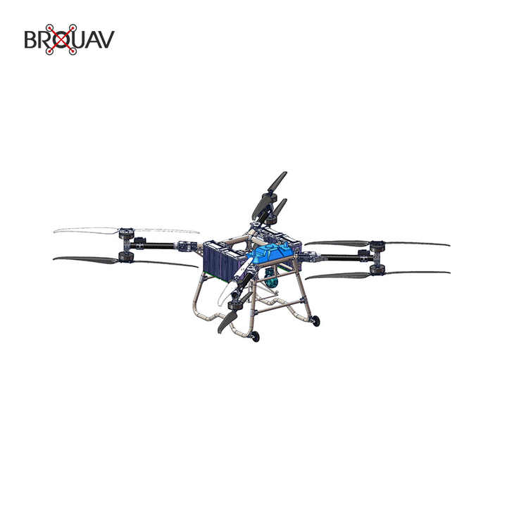 BROUAV 100KG Delivery Drone Cargo Long Range Powerful Transport Drone ...
