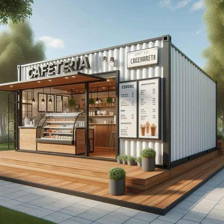 Container Bar Coffee Shop Container Restaurant 20 Ft 40 Ft
