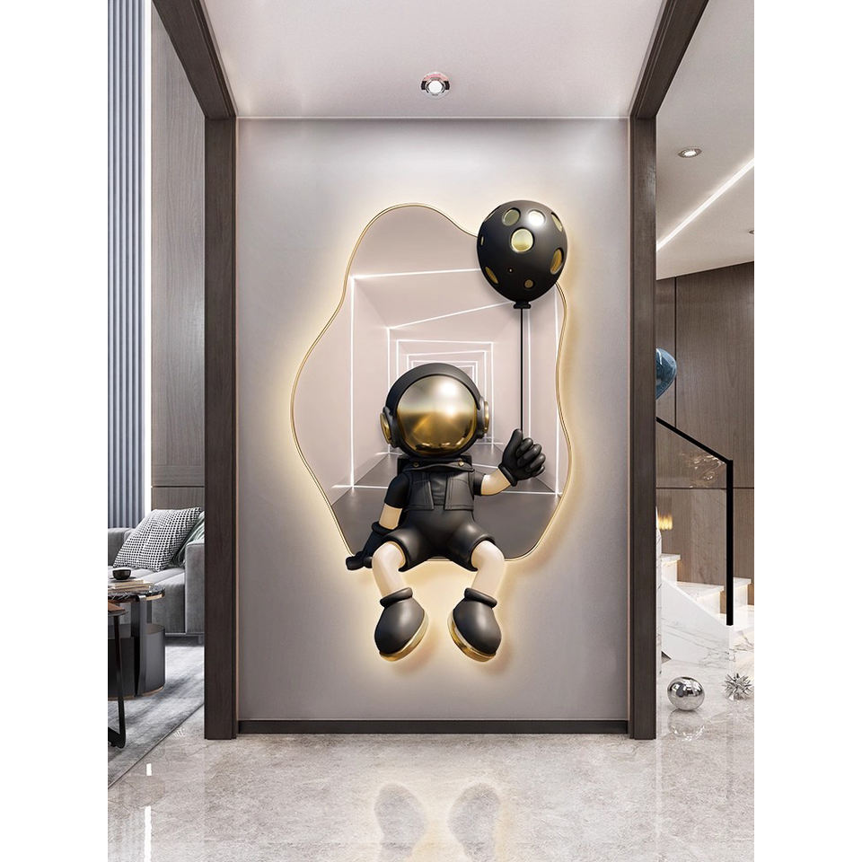 LED Ambient Lighting Painting Corridor Aisle Wall Painting Modern Light ...