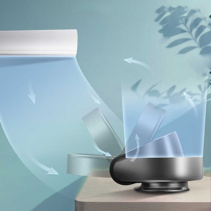 Factory Wholesale Bladeless Fan Desk Wall Mounted Fan With Remote ...