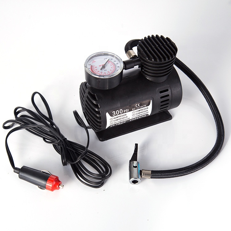 Spot Low Price air Compressor Pump Portable Mini High Pressure Tire Inflator 12v Dc for Car Motorcycle