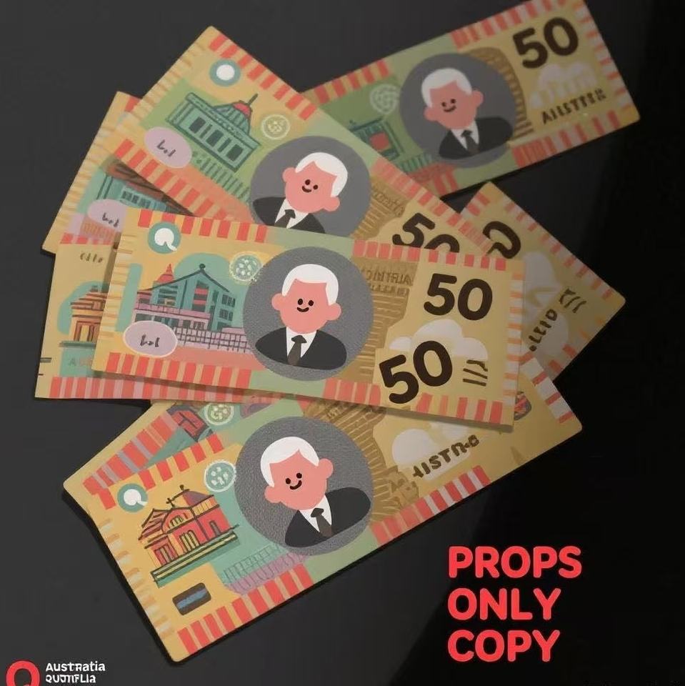 High Quality 50 AUD Australian Banknote Full Print Premium Ink Movie ...