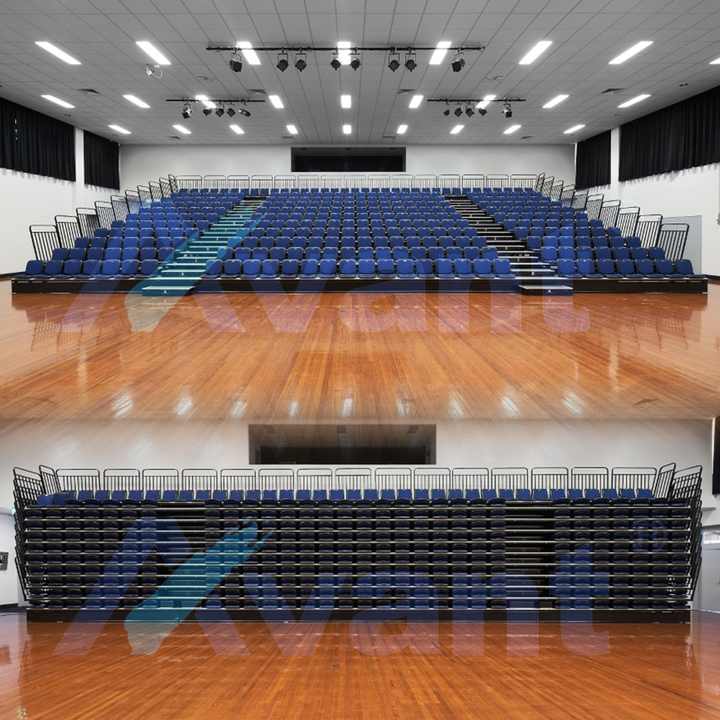 Avant Retractable Bleachers - Comfortable Stadium Seating